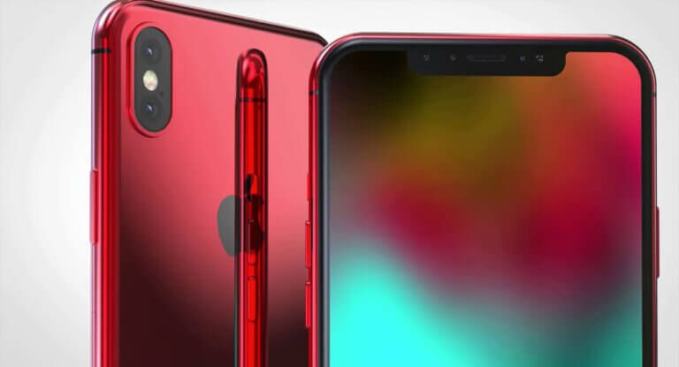 Nuevo concepto del iPhone X y iPhone X Plus en (PRODUCT)RED [Video]
