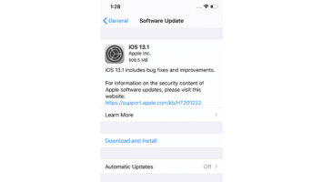 Apple lanza iOS 13.1 para iPhone e iPod Touch [Descargar]